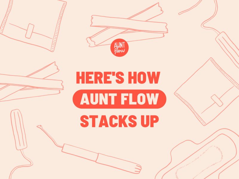 See How Aunt Flow Stacks Up | Aunt Flow