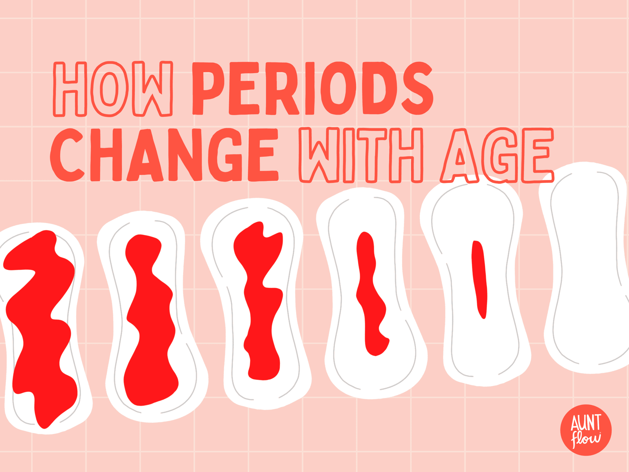 How Periods Change With Age | Aunt Flow