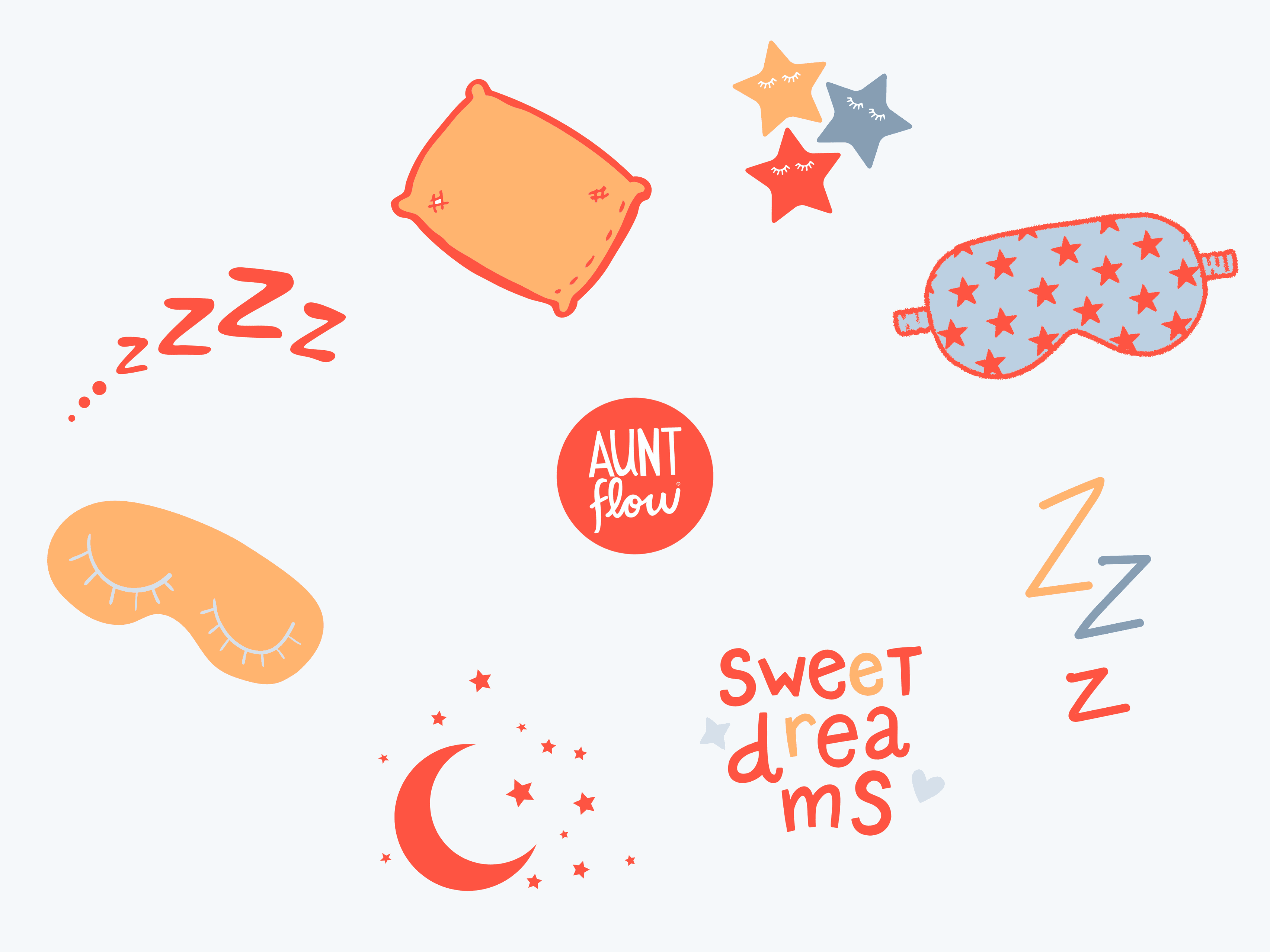 Tips to Sleep Better on Your Period | Aunt Flow