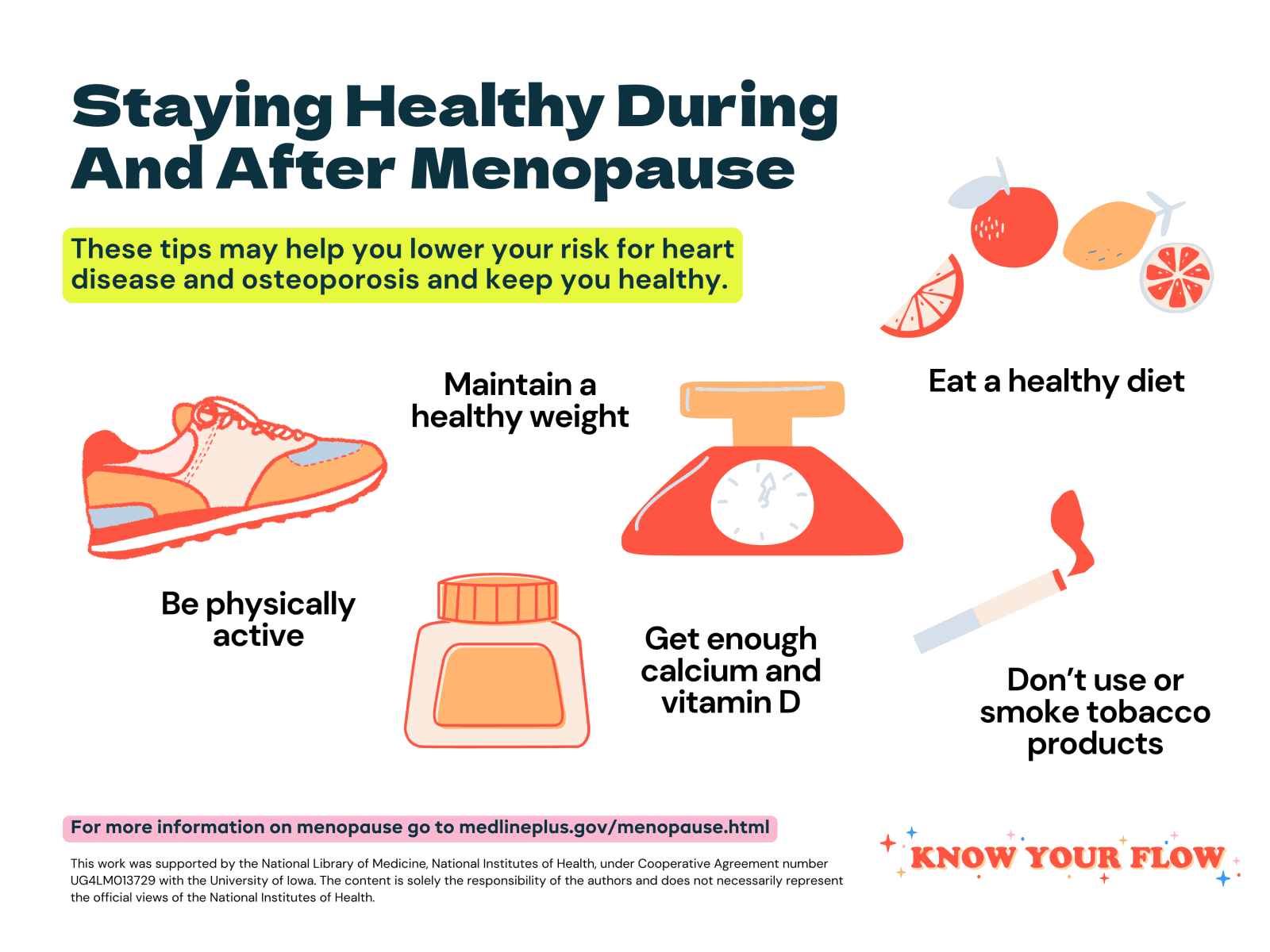 5 Tips to Stay Healthy During and After Menopause | Aunt Flow